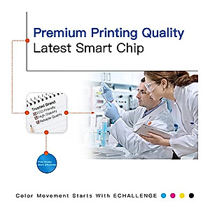 T702 T702XL 5 Pack Ink Cartridges Replacement for Epson 702 XL 702XL T702XL to use with Workforce Pro WF-3720 WF-3730 WF-3733 Printer New Upgraded Chips (2 Black, 1 Cyan, 1 Magenta, 1 Yellow)