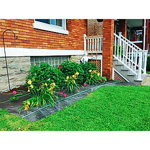 EXTRAEASY Garden Weed Barrier Landscape Fabric,Weed Block Fabric Heavy Duty 3.2OZ,Woven Mulch for Landscaping Ground Cover Weed Control Fabric, Black Garden Bed Liner (1.4ft x 50ft)
