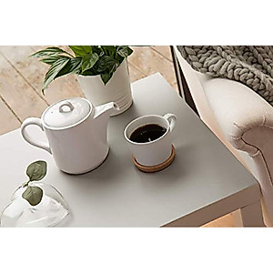 d-c-fix Peel and Stick Contact Paper Grey Matt Plain Look Self-Adhesive Film Waterproof & Removable Wallpaper Decorative Vinyl for Kitchen, Countertops, Cabinets 26.5" x 78.7"