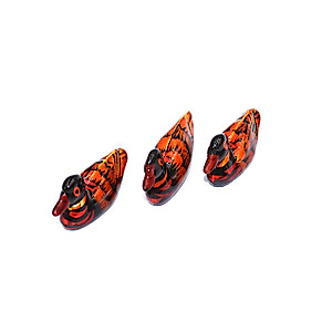 FGen 15pcs Painted Duck Chopsticks Stand Creative Chopsticks Exquisite Chopsticks Stand Exquisite Chopsticks Stand Cute Resin Duck Chopsticks Stand