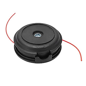 Yosoo M10 X 1.25 Trimmer Head, Replacement Grass Trimmer Head Aluminum Plastic Internal Thread Lawn Mower Accessories for Garden Lawn Patio Strimmer Spool(Style 2)