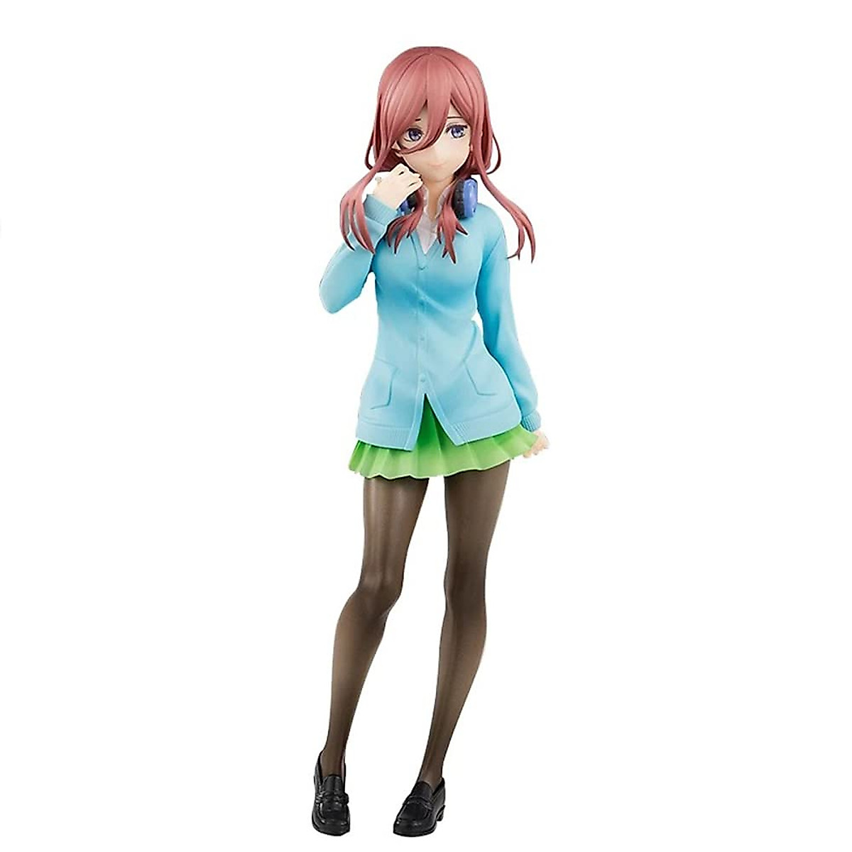 LCDGTJ The Quintessential Quintuplets Anime Figure 5Pcs Set, PVC Collectible Models Desktop Ornaments 17.5cm Girl Uniform Display Statue Toys for Home Decorations & Gifts