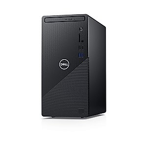 Dell Inspiron Desktop 3880 - Intel Core i3 10th Gen, 8GB Memory, 1 TB Drive, Windows 10 Home (Latest Model) - Black (Renewed)