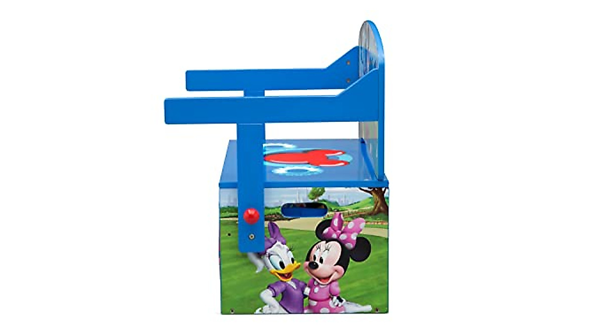 Disney Mickey Mouse Kids Convertible Bench | Safe & Versatile Furniture