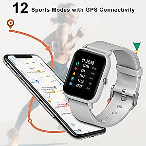 Fitness Tracker 2024 (Answer/Make Call),Smart Watch with 24/7 Heart Rate Blood Oxygen Monitor,Sleep Tracker,100+ Sports Modes,Pedometer,IP68 Waterproof Activity Trackers for Android&iPhone Women Men