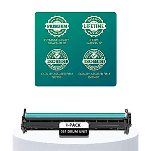 051 Drum Unit Compatible Replacement for Canon 051 Drum Unit Work with imageCLASS MF264dw MF267dw MF269dw LBP162dw LBP160 MF260 LBP260 Series Laser Printer(1 Pack, 23,000 Pages)