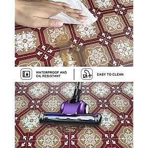 Artnice Kitchen Rugs, Kitchen Rug Set 2 Piece Kitchen Runner Rug Kitchen Floor Mat, Cushioned Anti Fatigue Kitchen Mat Non Skid Waterproof 0.47" Comfort Standing Kitchen Rug, 20"x31.5"+20"x47.2"