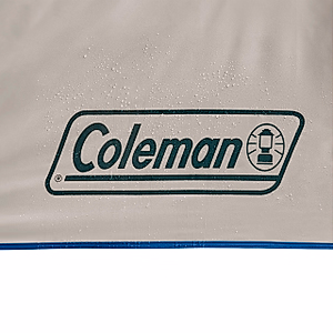 Coleman Cabin Camping Tent with Screened Porch, 4/6 Person Weatherproof Tent with Enclosed Screened Porch Option, Includes Rainfly, Carry Bag, Extra Storage, and 10 Minute Setup