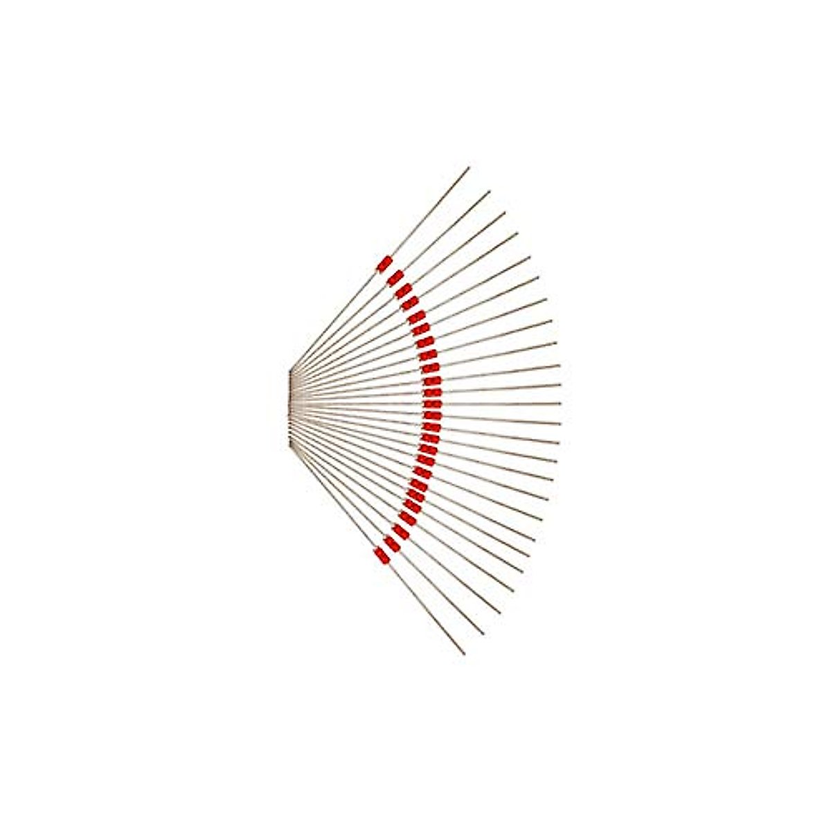 Taidacent 10 Pcs KTY84-130 Silicon PTC Temperature Thermistor Sensor Linear PTC Thermistor Used in Motor Servo KTY84 Silicon Temperature Sensors