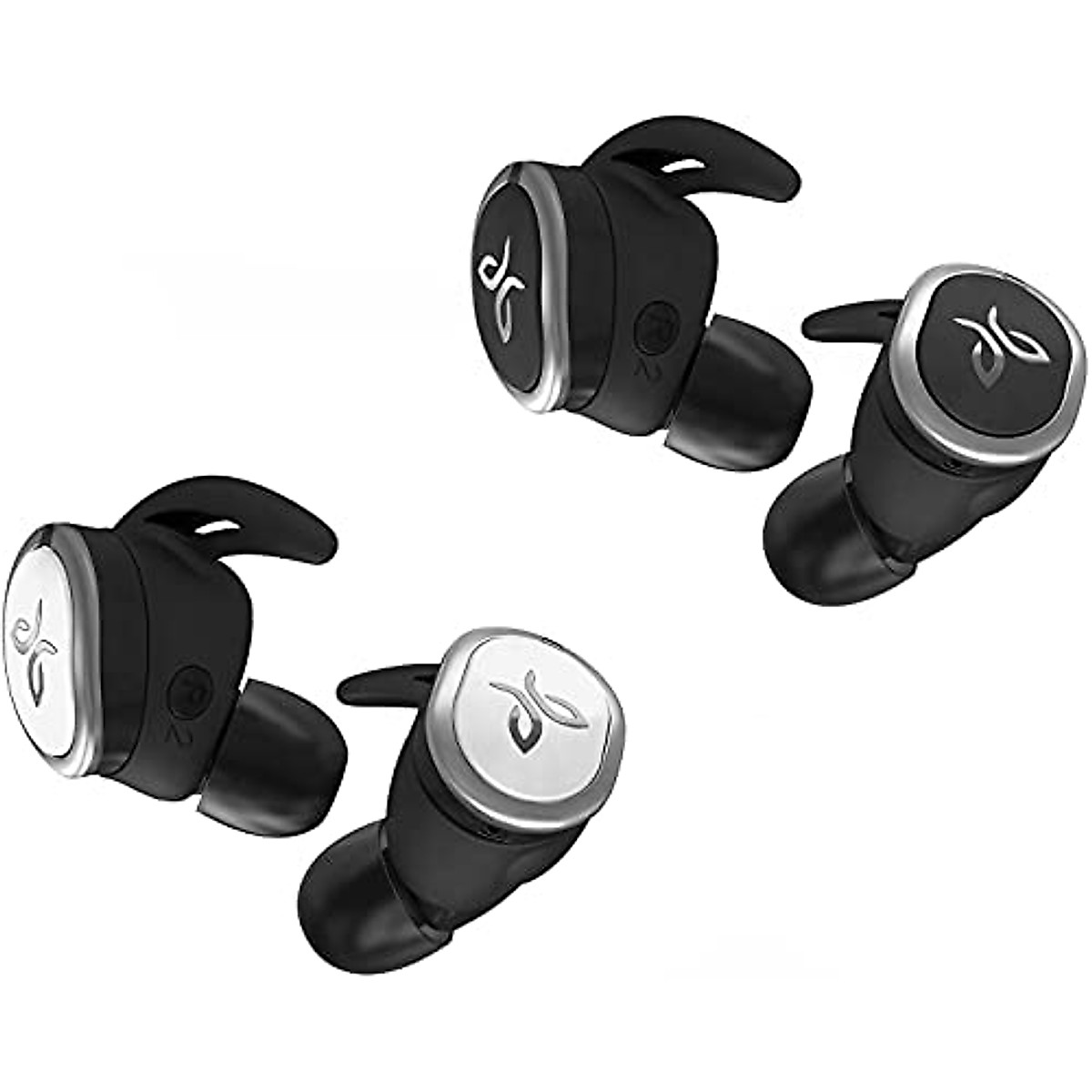 8pcs (BMF-BPH)- Large (L) Premium Memory Foam and Silicone Replacement Earbuds Eartips Compatible with Jaybird X4, X3, Freedom F5 and Jaybird Run in Ear Earphones Headphones