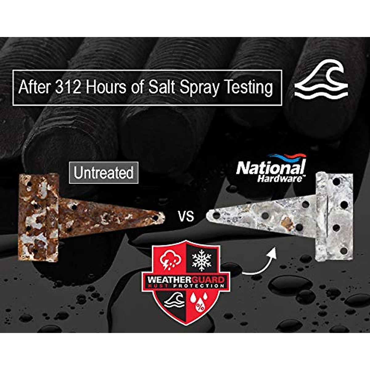 National Hardware N221-663 2161BC Eye Bolt in Stainless Steel,3/8" x 6"