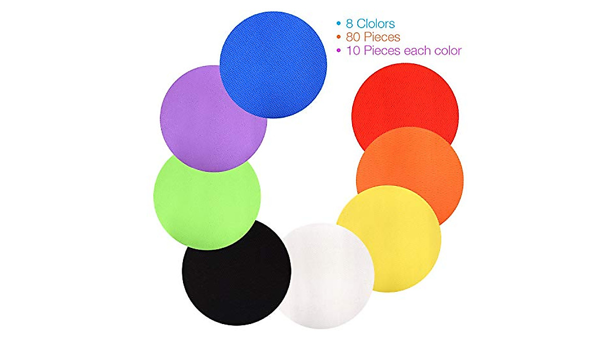Carpet Markers 80 PCS for Classroom Organization & Kids Activities