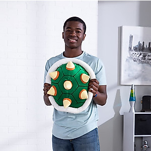 Club Mocchi- Nintendo Super Mario Plush - Bowser Shell Plushie Collectible Squishy Plushies 15 Inch