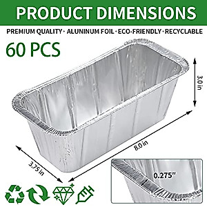 SuperMMarK 60 Packs Blackstone Griddle Accessories Rear Aluminum Grease Tray, Disposable Drip Pans, Grease Cup Liners Compatible Blackstone Griddles 28"/36"/30"/17" and 22"