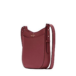 Kate Spade New York Kate Spade Leila Pebbled Leather Crossbody Purse (Cherrywood)