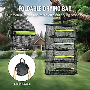 VEVOR Bud Leaf Trimmer with 19inch Trimming, SS Blades for Twisted Spin Cut Clear Visibility Dome, Foldable Herb Drying Rack and Hand Pruner, 19" Manual Bowl-Shape