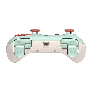 8Bitdo Ultimate 2C Wired Controller for Windows PC and Android, with 1000Hz Polling Rate, Hall Effect Joysticks and Hall Triggers, and Remappable L4/R4 Bumpers (Mint)