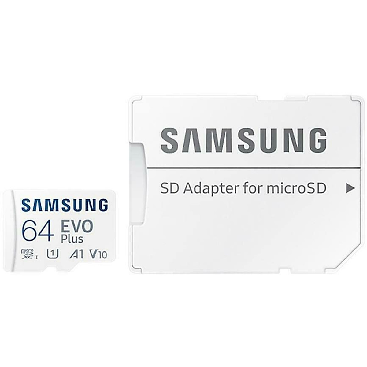 Samsung Evo Plus 64GB MicroSD XC Class 10 UHS-1 Mobile Memory Card for Samsung Galaxy J3 J1 Nxt Ace A9 A7 A5 A3 Tab A 7.0 E 8.0 View On7 On5 Z3