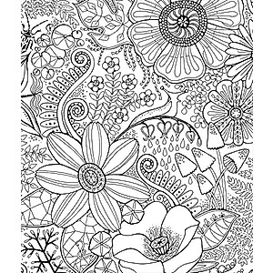 Color & Frame - In the Forest (Adult Coloring Book)