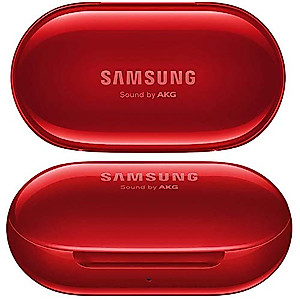 Samsung Galaxy Buds+ R175N True Wireless Earbud Headphones - Red (Renewed)