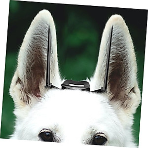 BUGUUYO 1Set Dog Ear Stand Up Support Tool with Puppy Ear Support Tape for Dog Ear Care and Maintenance for Doberman and Other Breeds