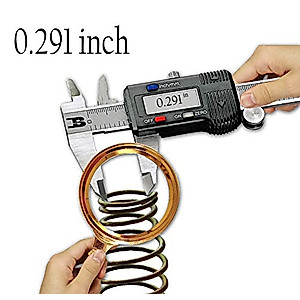 Replacement Spring for Pruning Shears, Precision, Trimming Scissors Spring Part for Heavy Duty Bypass Pruner, Pack Contains 2 Springs (2 inch)