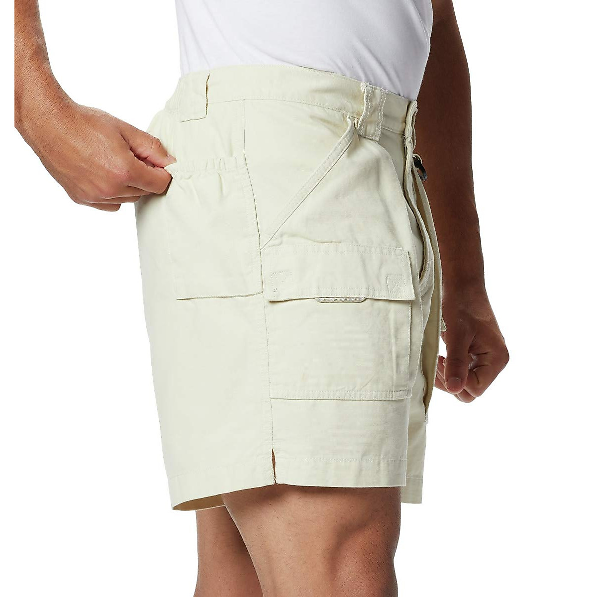 Columbia Men's Brewha II Short, UPF 50 Sun Protection, Fast Drying Stone