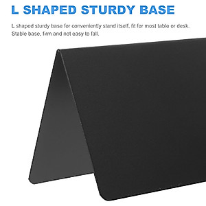 1 Set Desktop Cake Dessert Label Card Standing Memo Board Mini Chalkboard Signs for Food Small Blackboard Chalk Board Sign Board Table Chalkboard Sign Message Board for Shop