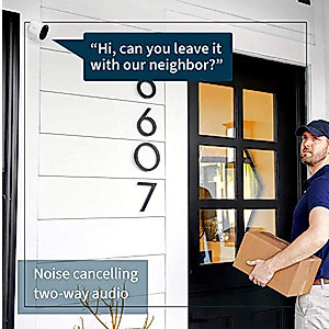 Arlo Ultra Smart Home Security Cameras, Alarm, Rechargeable, Colour Night Vision, Indoor/Outdoor, 4K UHD, 2-Way Audio, Spotlight, 180 Degree View, Add On Camera - SmartHub Needed, VMC5040