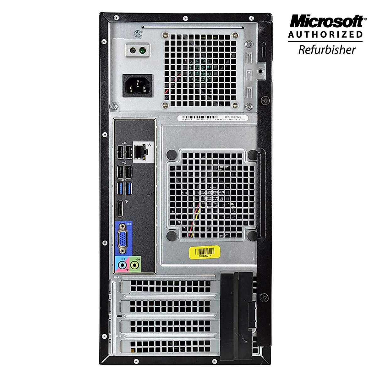 Dell Optiplex 3020 Tower Gaming Desktop Computer - Quad Core i7 4th Gen 3.4 GHz, 8GB RAM, 256GB SSD, NVIDIA GT 1030 2GB DDR5, Keyboard, Mouse, WiFi Adapter, Windows 10 Professional (Renewed)