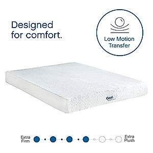Classic Brands Cool Gel Bed Mattress Conventional, Queen, White