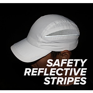Fitdom Lightweight All Sports Cap Perfect Hat for Running, Hiking, Tennis, Golf & More White