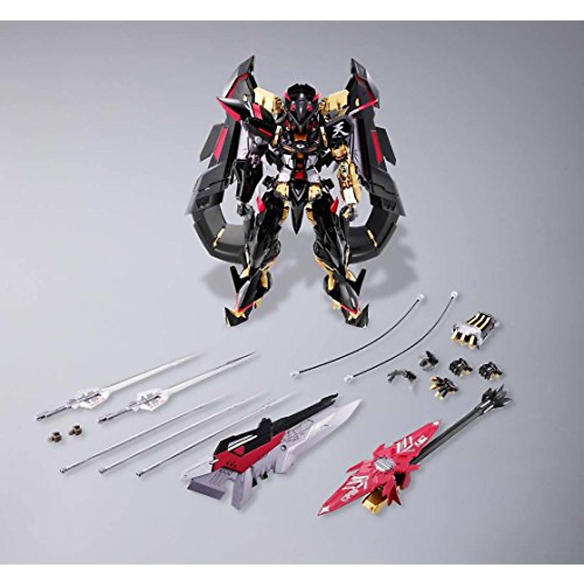 TAMASHII NATIONS Bandai Metal Build Gundam Astray Gold Frame Amatsu Mina Gundam Seed Astray Action Figure