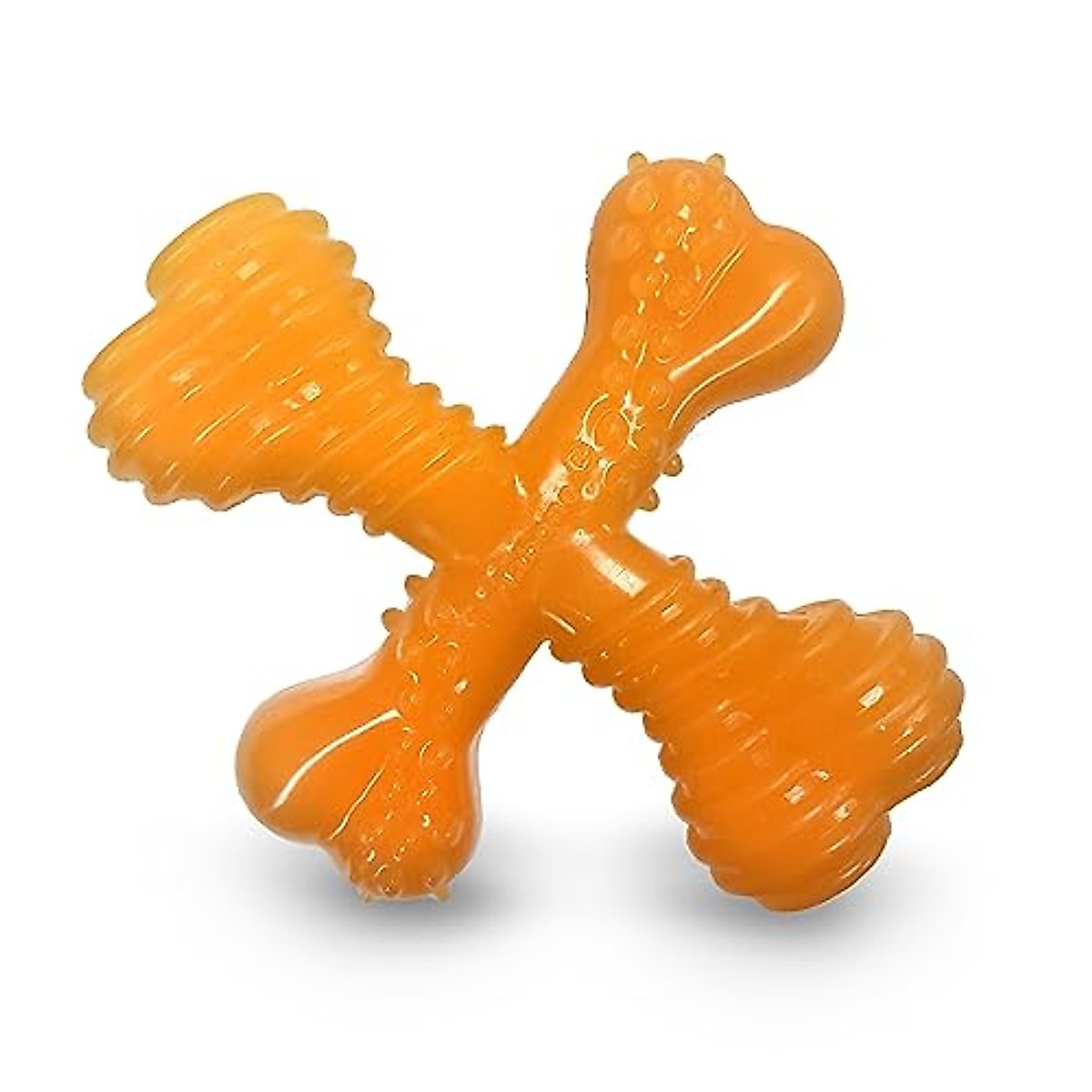 Nylabone Flexi Chew X-Bone Senior Dog Chew Toy Turket & Sweet Potato Small/Regular (1 Count)