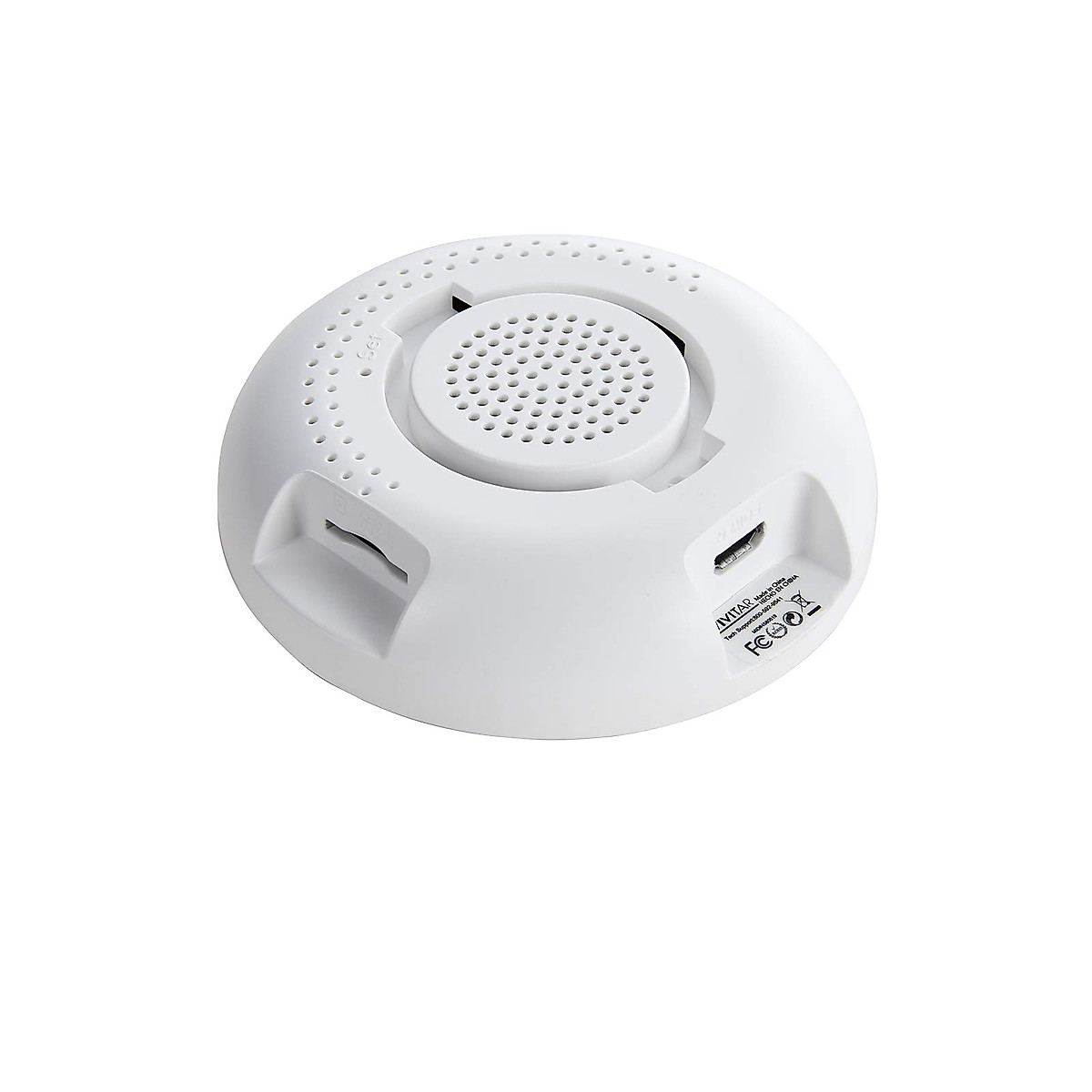 Vivitar IPC-117 1080p Full HD Wi-Fi Smart IP Camera with 360 Degree View Angle Lens, White, (IPC117-WHT)