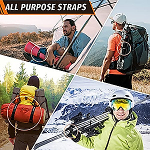 Boncas Adjustable Bike Rack Strap 24" Bicycle Wheel Stabilizer Straps with Innovative Gel Grip Keep The Bicycle Wheel from Spinning - Black 2 Pack