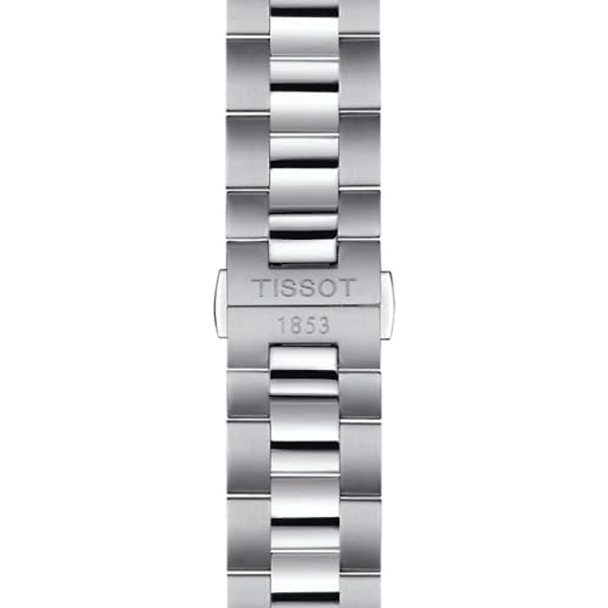 Tissot mens Gentleman Stainless Steel Dress Watch Grey T1274071104100