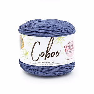 Lion Brand Yarn Coboo Yarn, 1 Pack, Admiral