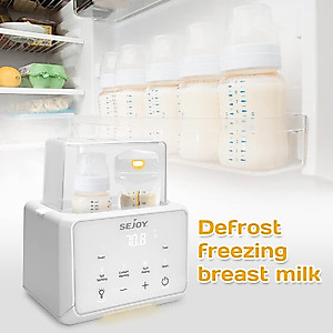 Bottle Warmer for Baby, 6 in 1,breastmilk,Formula Milk Warmer,Baby Food Heating,Baby Milk Warmer,Breast Feeding Essentials and Baby Bottle-Feeding Supplies