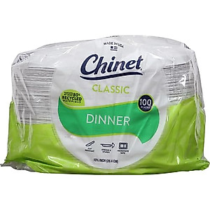 Chinet 10 3/8 Dinner Plate 100-count Box