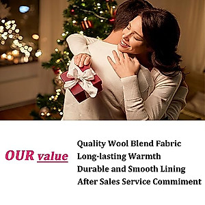 VVtobeYo 5 Pack Wool Socks Womens Winter Soft Warm Cold Knit Wool Crew Socks Thick Cozy Socks Gifts for Women One Size