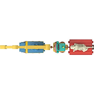 Fisher-Price Thomas & Friends Dino Fix ‘em Up Friends, Carly the Crane and Sandy push-along toy train for preschool kids ages 3 years and older