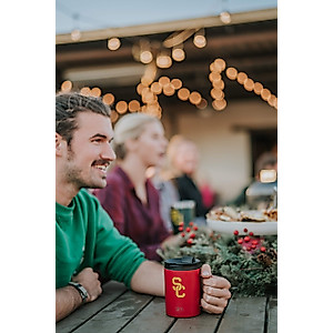 Simple Modern Officially Licensed Collegiate University of Wisconsin Coffee Mug with Lid | Gifts for Men Travel Thermos | 12oz Scout