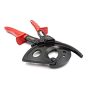 Ratcheting Cable Cutter, 400mm2 Aluminum Copper Wire Cutters for Cutting electrical wire as Ratchet Wire Cutters (400mm2)