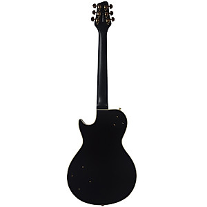 Sawtooth 6 String Solid-Body Electric Guitar, Right Handed, Satin Black, (ST-H70C-STNBK)