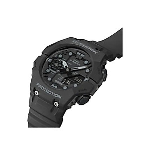 G-Shock Casio Analog-Digital Bluetooth Combi Black Resin Strap Watch | GAB001-1A