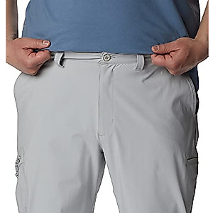 Columbia Men's Standard Terminal Tackle Pant, Cool Grey, 34W x 32L