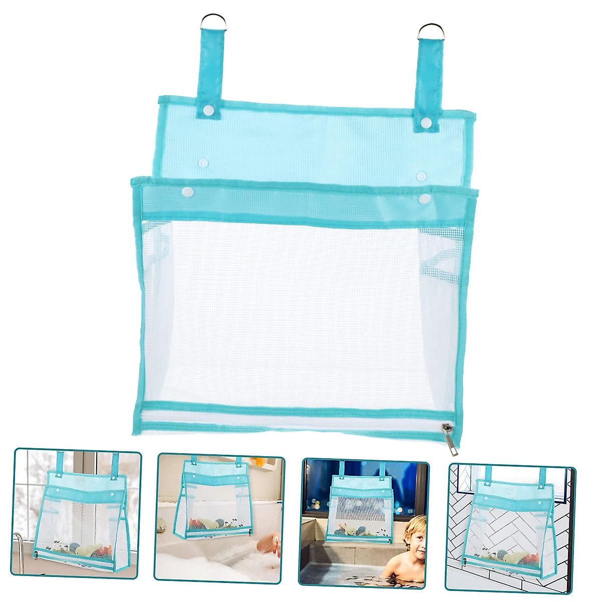 TOYANDONA 5pcs Toy Storage Mesh Bag Toys Mesh Pouches Bath Toy Organizer for Tub Shower Toy Storage Organizer Bathtub Toy Holder Bathtub Toy Bag Kids Bathtub Net Bag Multipurpose Child