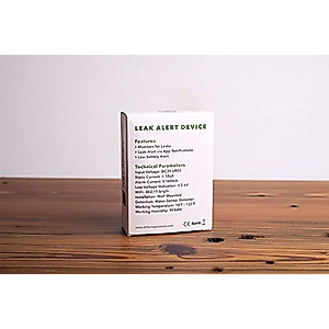 Killarney Metals Leak Alert Device, WiFi Water Leak Alarm Works with iPhone, Android, and Alexa - Get notified of leaks Instantly on Your Smartphone