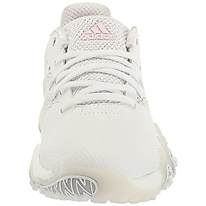 adidas Women's W CODECHAOS 22 Golf Shoe, FTWR White/Silver Met./Clear Pink, 8